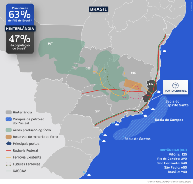 Porto Central inicia obras da FASE 1 em Presidente Kennedy (ES) - Porto ...